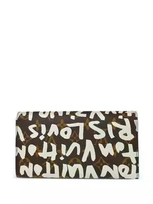 LOUIS VUITTON 2001 Monogram-graffiti Wallet