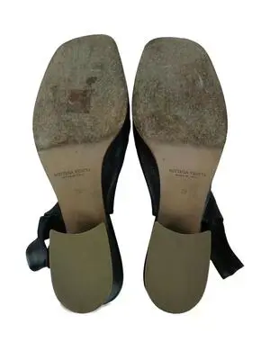 Bottega Veneta 65mm Slingback Leather Sandals
