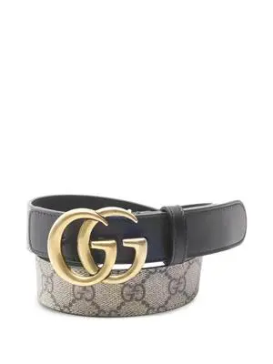 Gucci Double G Supreme Belt - Black