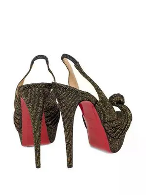 CHRISTIAN LOUBOUTIN 150mm Leather Slingback Pumps