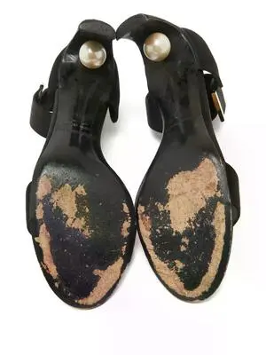 NICHOLAS KIRKWOOD 75mm Satin Ankle-strap Heels