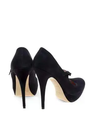Miu Miu 135mm Mary Jane Suede Pumps