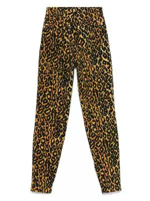 Versace 2000s Leopard-print Jeans