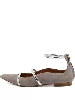 MALONE SOULIERS Suede Ballet Flats