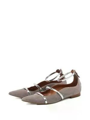 MALONE SOULIERS Suede Ballet Flats