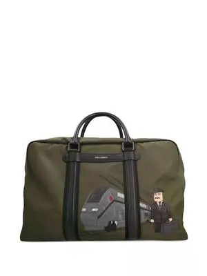 Dolce & Gabbana Train-detail Travel Bag - Green