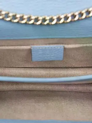 Gucci Small Interlocking G Crossbody Bag - Blue