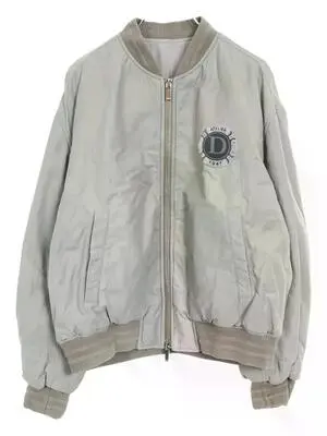Dior Pre-owned 2010s Logo Patch Bomber Jacket