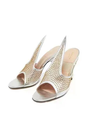 Gucci 90mm Embellished Sandals