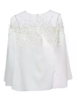 Oscar De La Renta Embellished Blouses