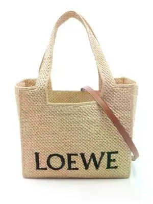 Loewe 2020 Raffia Tote Bag