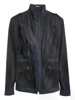 Bottega Veneta Zip-pocket Mesh Jacket