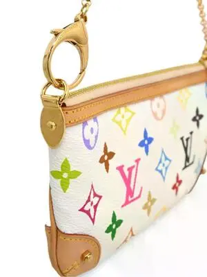 LOUIS VUITTON X Takashi Murakami Pochette Milla Mm Handbag - Neutrals
