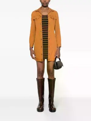 JEAN PAUL GAULTIER 1980s Layered Shirt Minidress