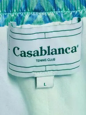 Casablanca Wave-pattern Shorts