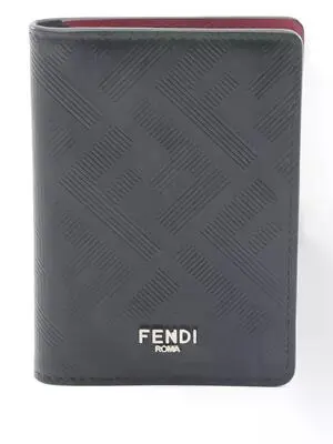 Fendi Leather Wallet - Black