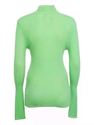 Les Reveries Ribbed Cashmere Turtleneck Sweater