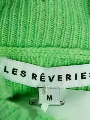 Les Reveries Ribbed Cashmere Turtleneck Sweater
