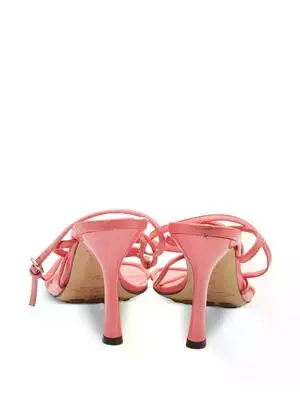 Bottega Veneta 95mm Leather Heeled Sandals