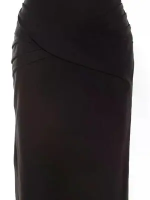 Escada Draped High-waist Skirt