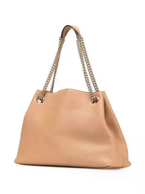 Gucci Medium Leather Soho Chain Tote Bag