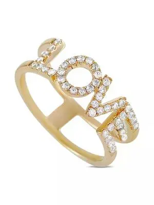 LB EXCLUSIVE 14k Yellow Diamond Ring - Gold