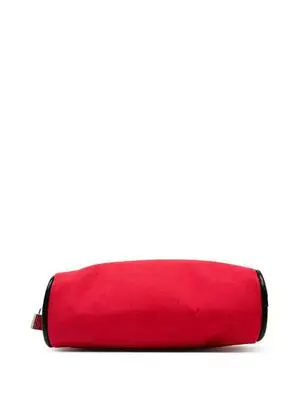 Burberry Nova Check Trimmed Canvas Pouch