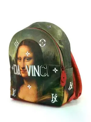 LOUIS VUITTON 2017 Jeff Koons Mona Lisa Backpack