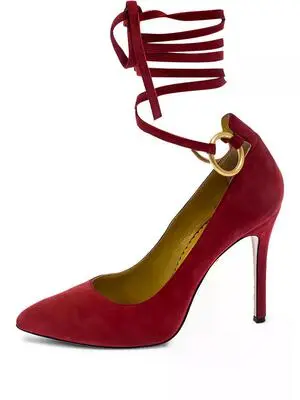 CHARLOTTE OLYMPIA 100mm Leather Pumps - Red