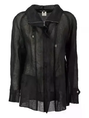 Gianfranco Ferre Semi-sheer Jacket