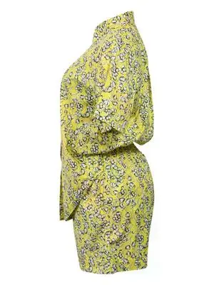 MAX&CO. Floral-printed Shirt And Shorts Set
