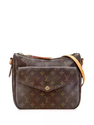 LOUIS VUITTON 2015 Monogram Mabillon Crossbody Bag - Brown