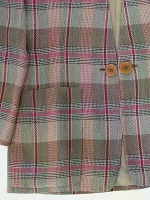 Giorgio Armani 1980s Checked Jacket