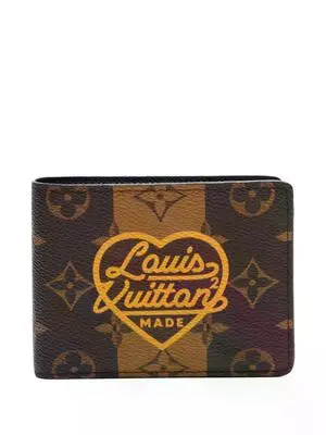 LOUIS VUITTON X Nigo 2021-2025 Monogram Stripe Wallet - Brown