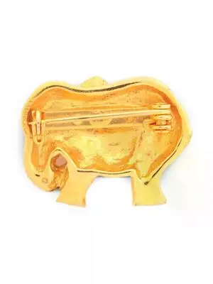 Hermès Elephant-shaped Brooch