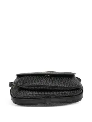 AIGNER Monogram Pattern Shoulder Bag