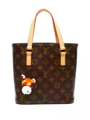 LOUIS VUITTON X Takashi Murakami 2004 Panda Vavin Pm Monogram Tote Bag