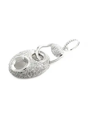 LB EXCLUSIVE 18k White Gold Diamond Pendant