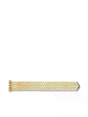 PRAGNELL 18kt Yellow And Sapphire Buckle Bracelet - Gold