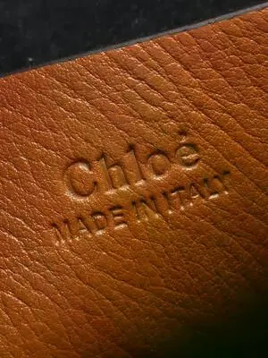 Chloé Small Bracelet Hobo Leather Tote Bag - Brown