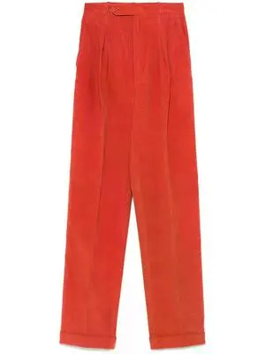 Women's Red Corduroy Pants