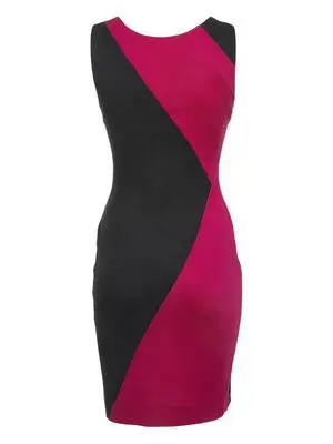 Diane Von Furstenberg Diagonal-panel Sleeveless Dress