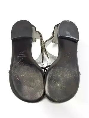 GIUSEPPE ZANOTTI Embellished Thong Sandals