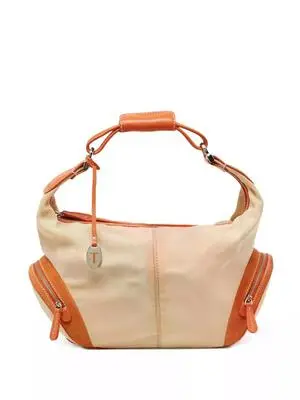 TOD'S Two-tone Tote Bag - Neutrals