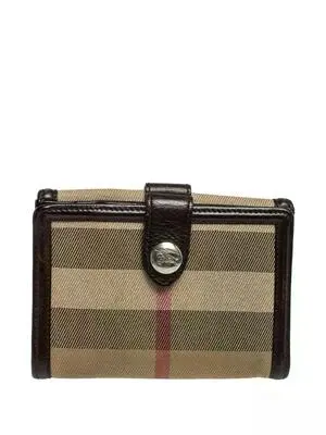 Burberry Check Buckle Wallet