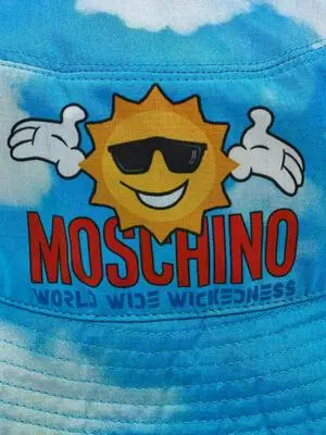 Moschino X Palace Cloud-print Bucket Hat
