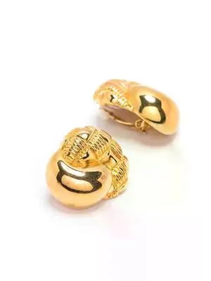 Celine Cornucopia Clip-on Earrings