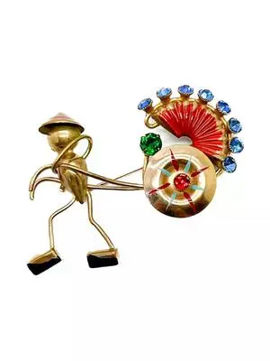 Jennifer Gibson Jewellery Gold Pins And Brooches