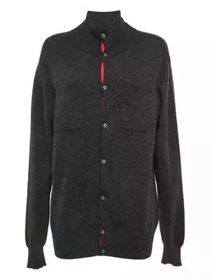 Shanghai Tang Button-front Cashmere Cardigan