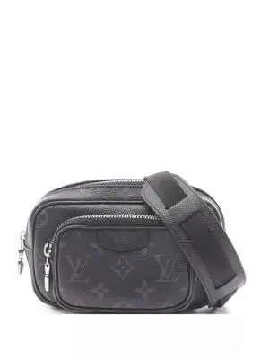 LOUIS VUITTON 2010 Taigarama Zip Pochette - Black